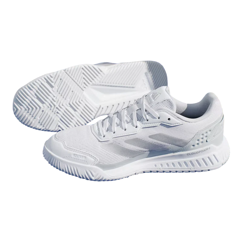 Zapatillas Adidas Courtquick Blanco/Plata Mujer 2026